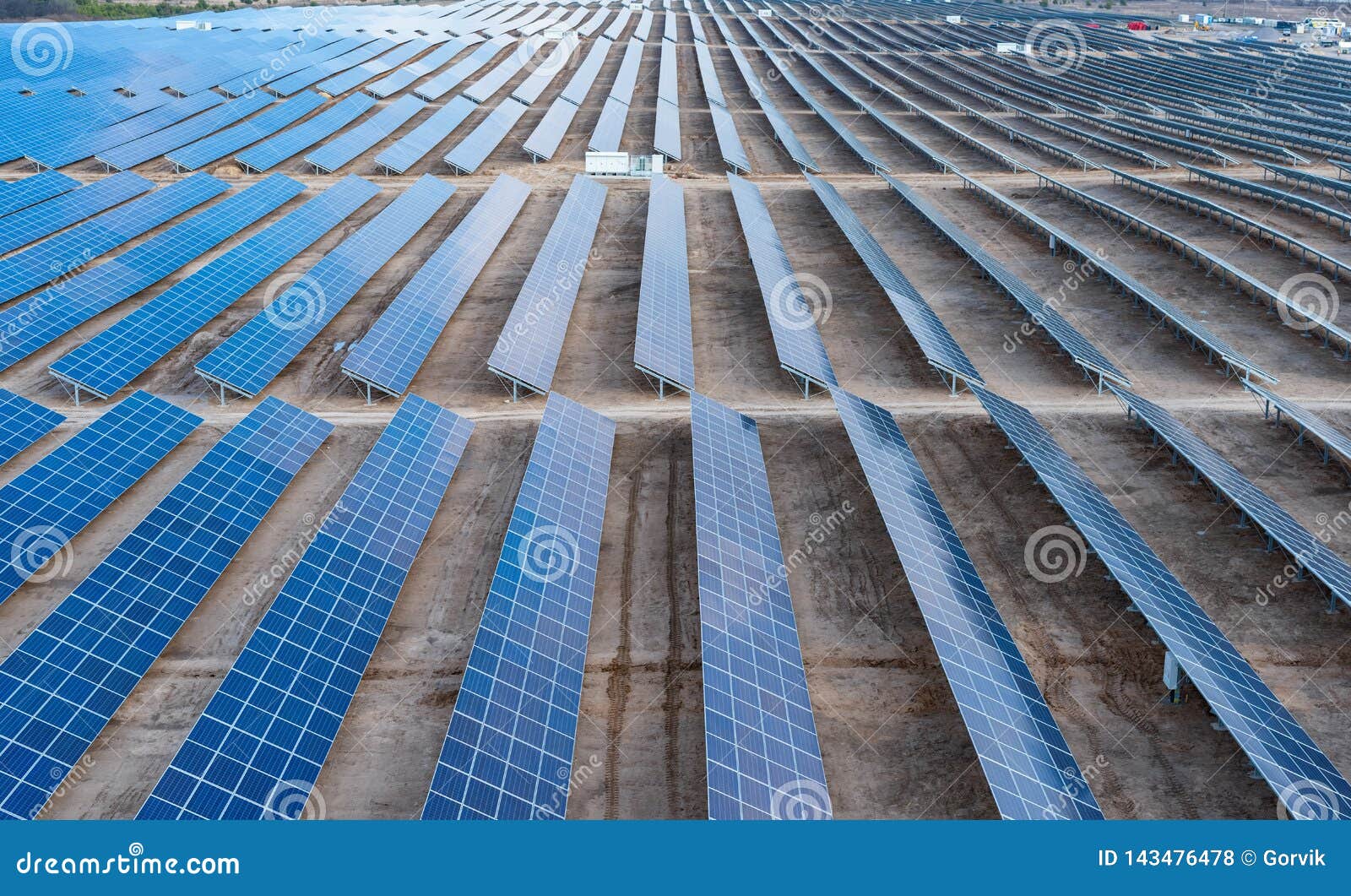 Section of the Solar Panels - the Top View Stock Photo - Image of field ...