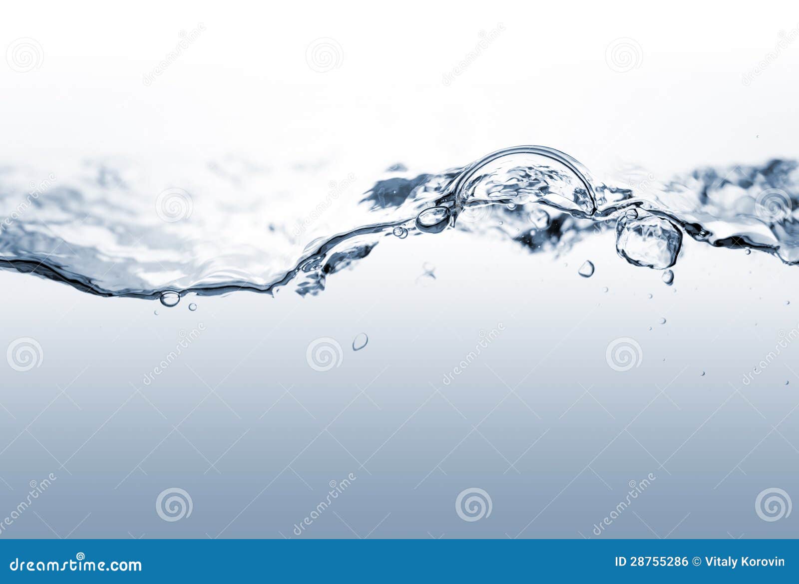 Section Transversale D'onde D'eau Photo stock - Image du details ...