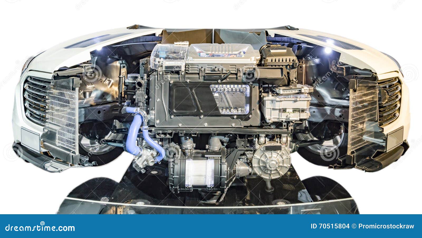 Section Transversale De Moteur De Voiture Photo stock - Image du ...