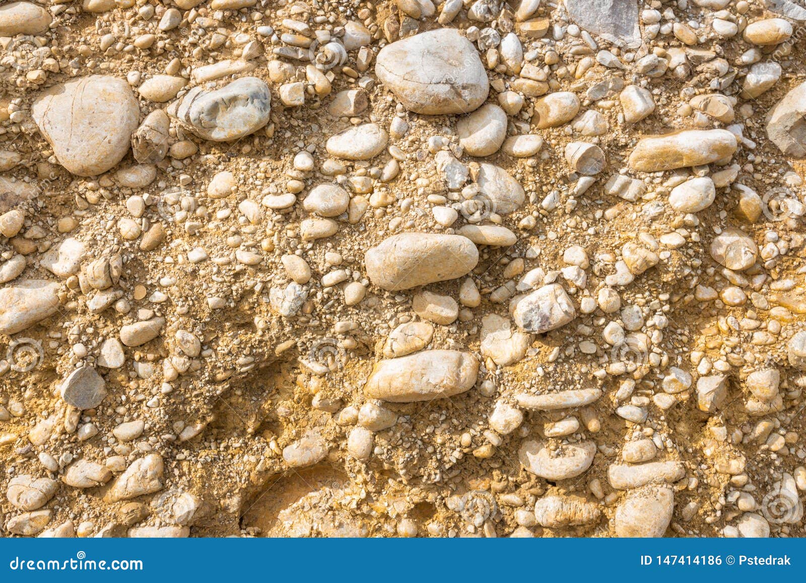 Section Transversale Des Rochers De Sol, De Sable Et De Roche Photo ...