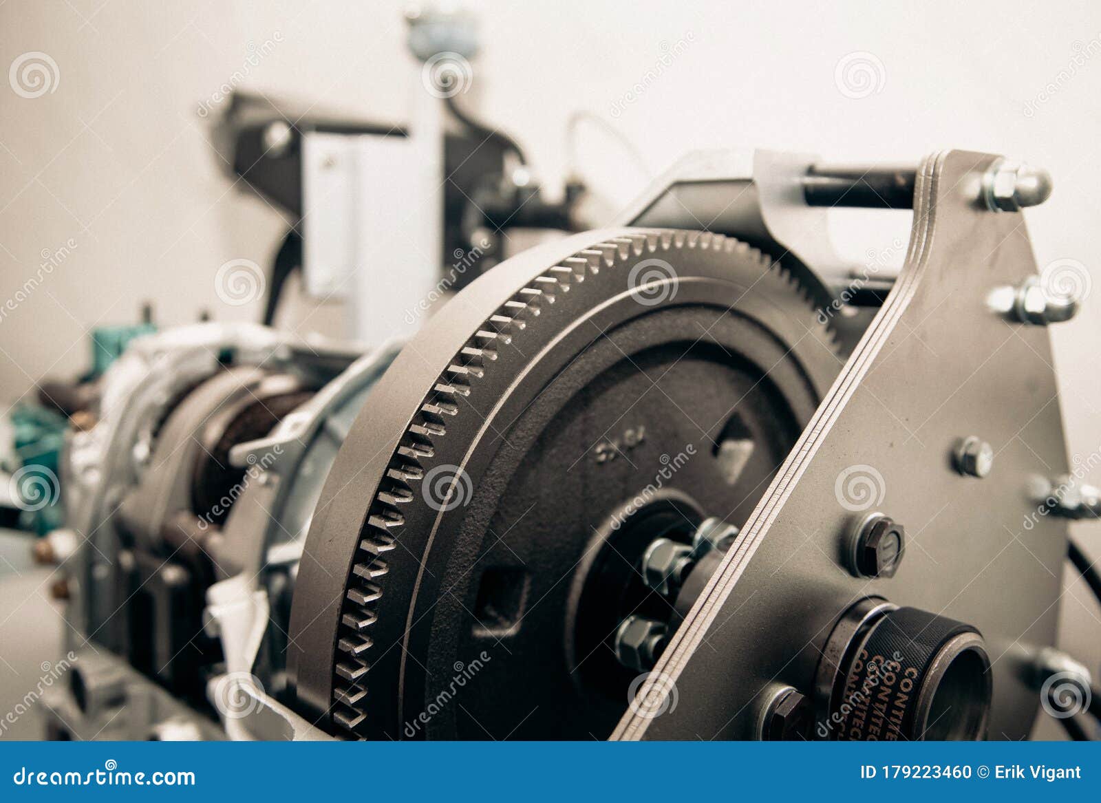 Sectional View of a Car Gearbox Stock Photo - Image of cooling, chrome ...