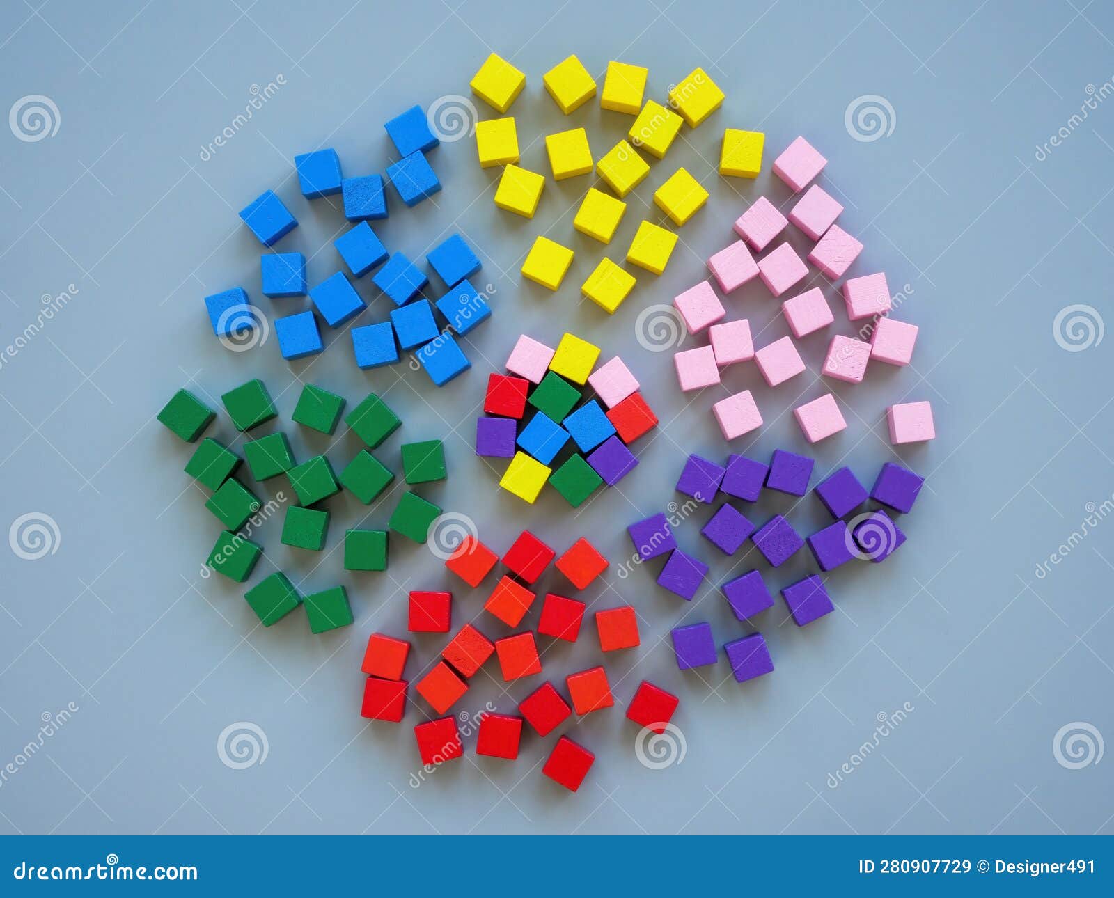 Sectors with Colored Cubes and Mixed Inside. Intersectionality and ...