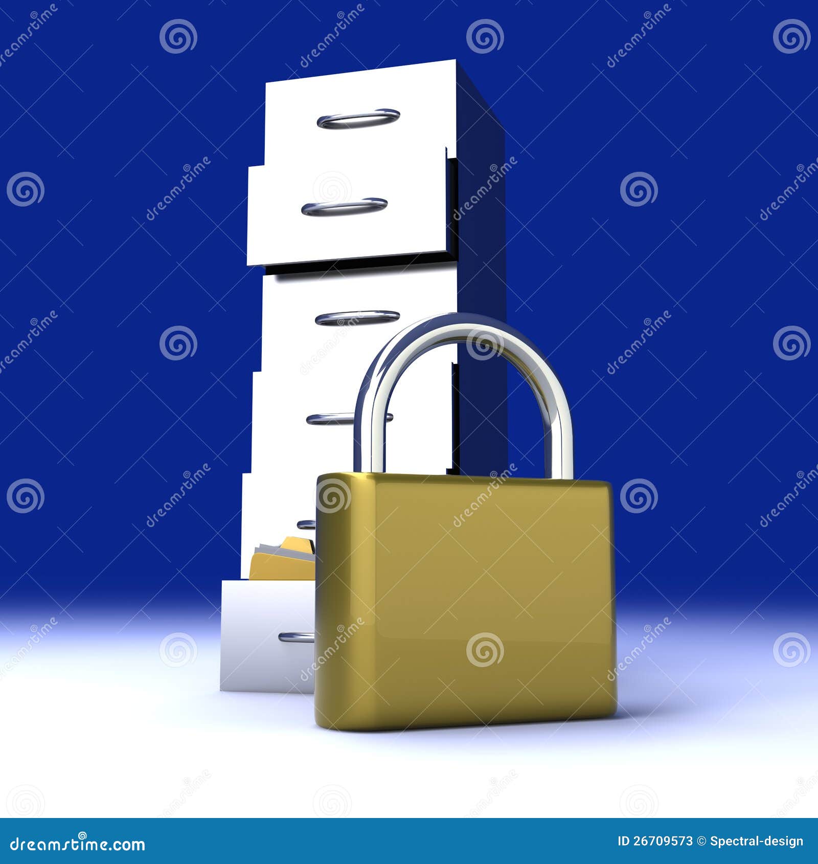 Secure Archive stock illustration. Illustration of protect - 26709573