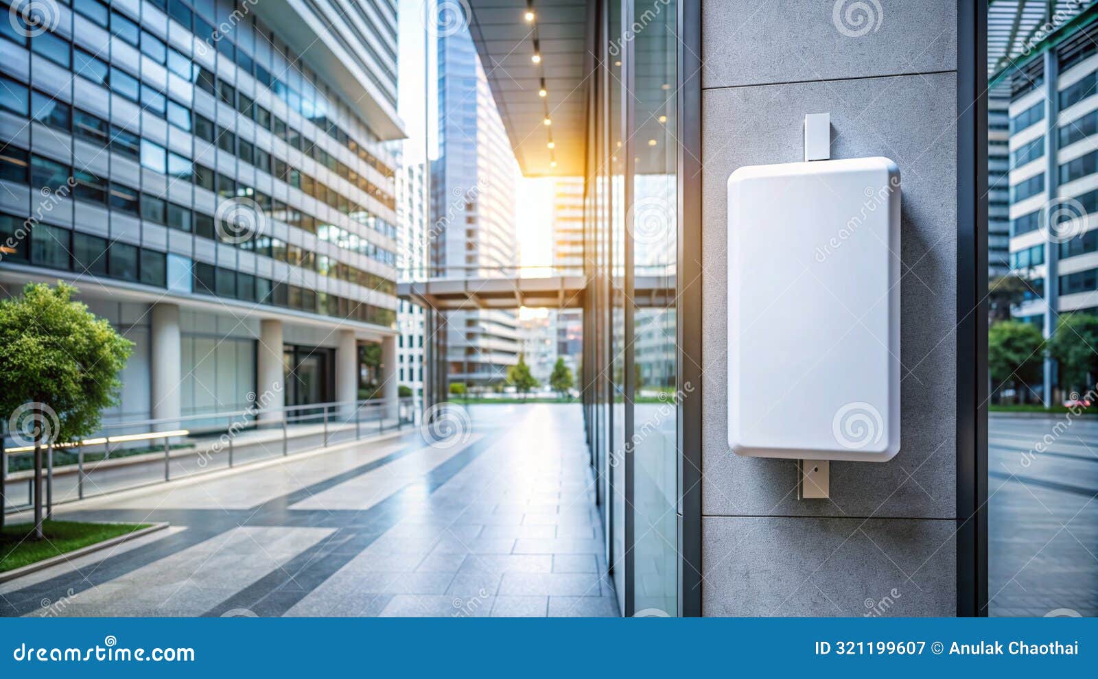 Secure Building Access System with Biometric Authentication Generative AI Stock Illustration ...