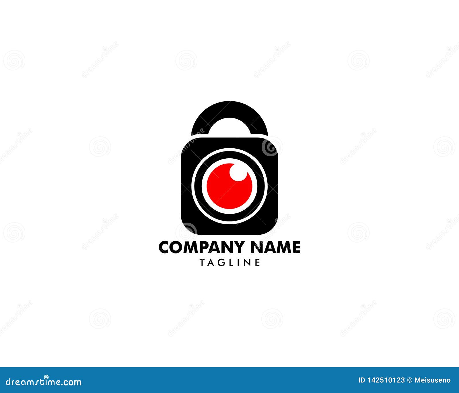 Secure Camera Logo Template Design Vector Stock Vector - Illustration of safe, emblem: 142510123