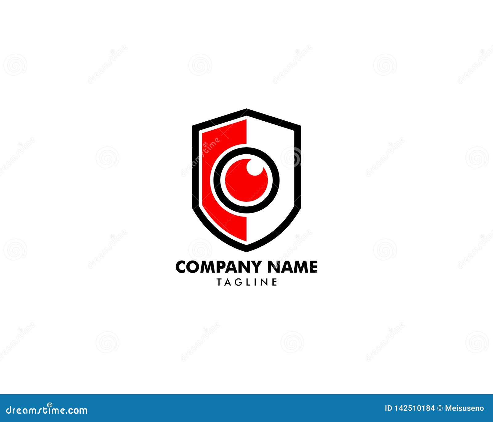 Secure Camera Logo Template Design Vector Stock Vector - Illustration of element, emblem: 142510184