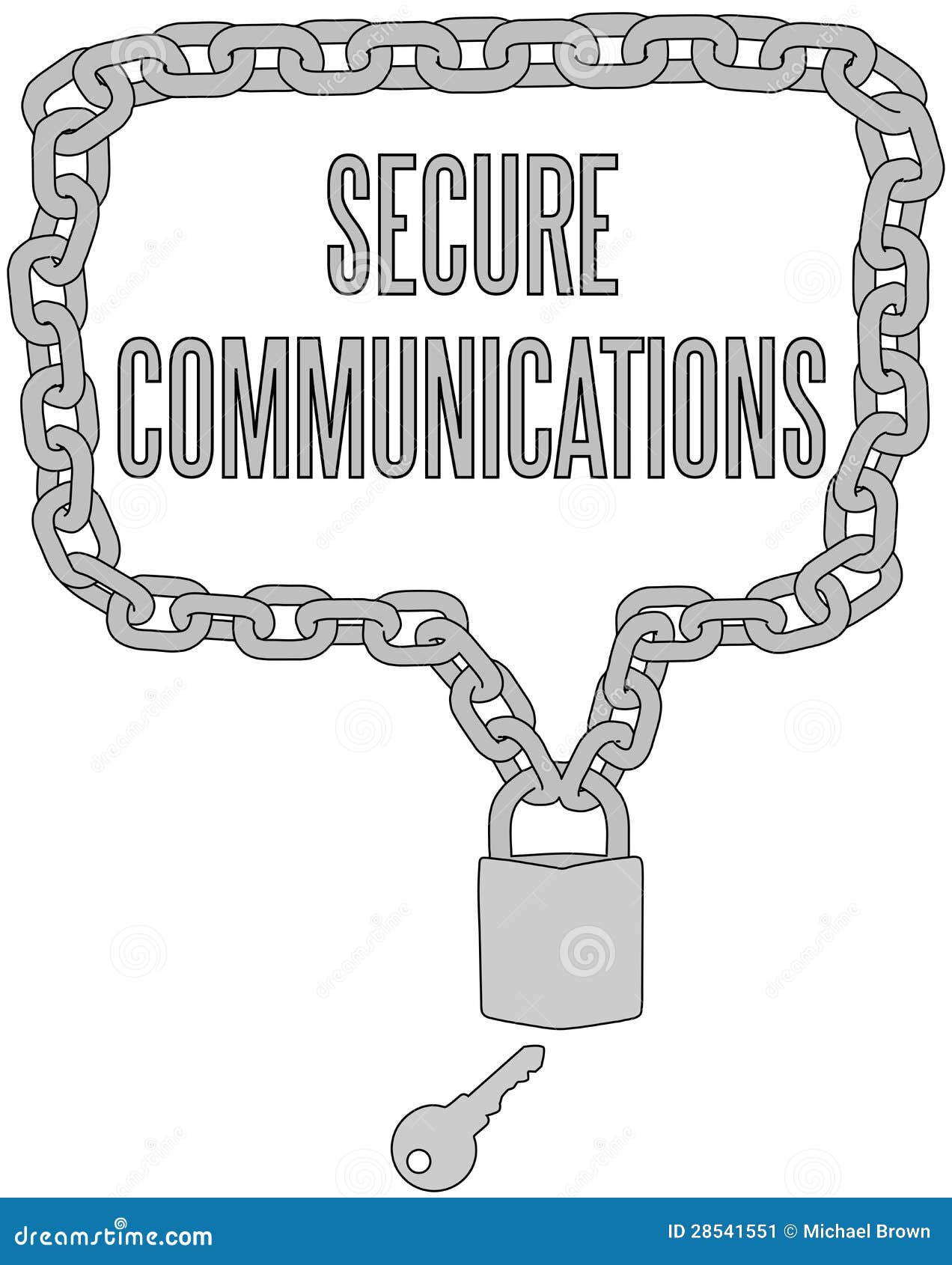 Secure Communications. Advanced Data Encryption Transforms Messages Vector Illustration ...