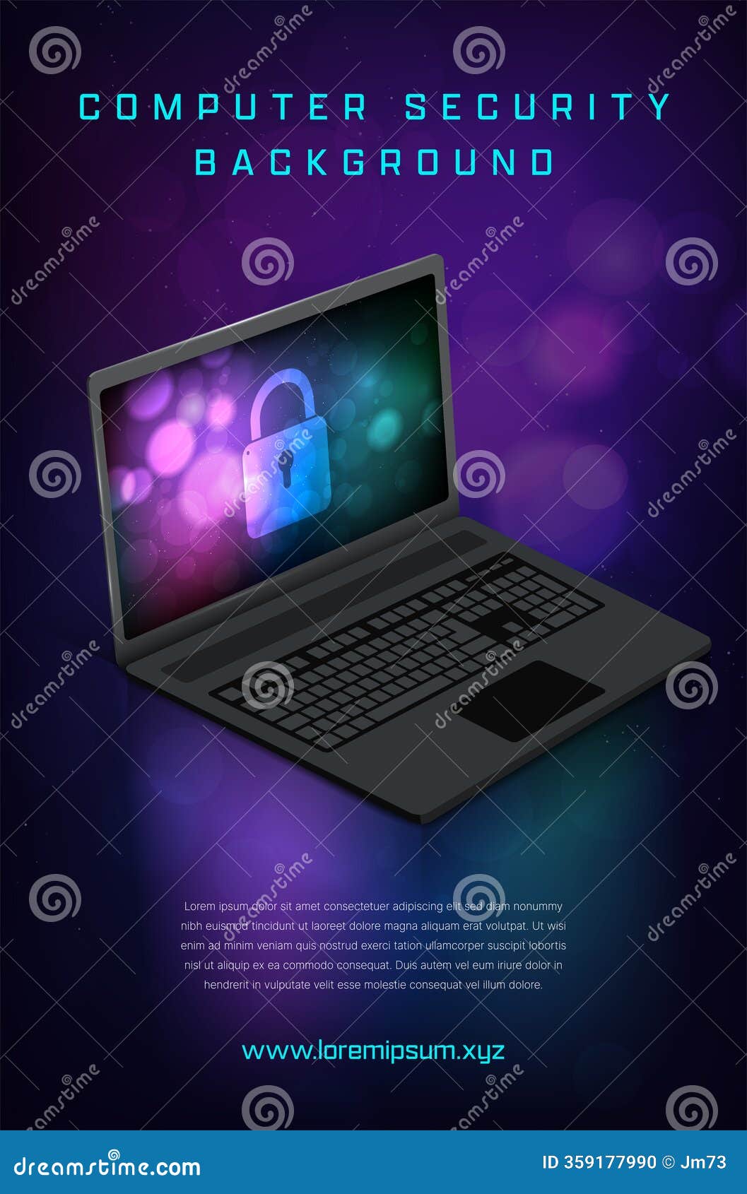 Digital Lock Symbolizing Consent, Showcasing Security And Privacy Stock ...