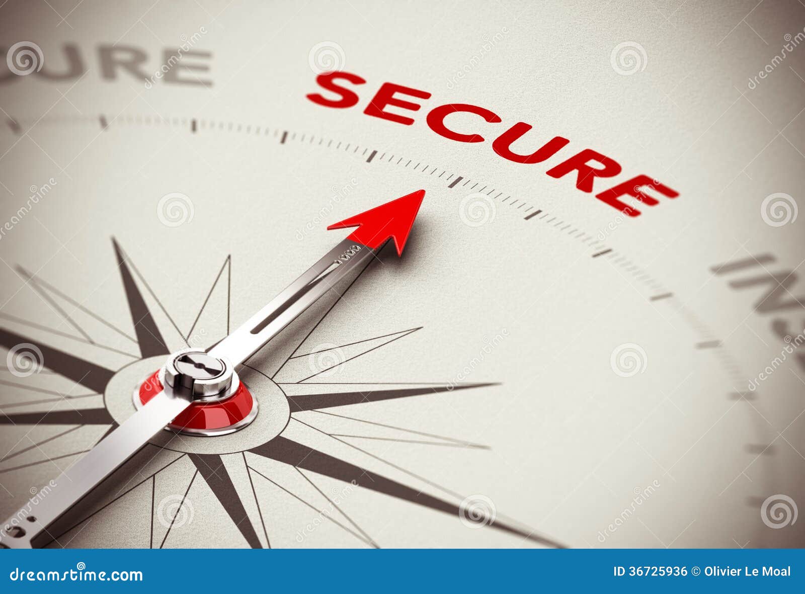 Secure Concept - Security stock illustration. Illustration of advisor ...