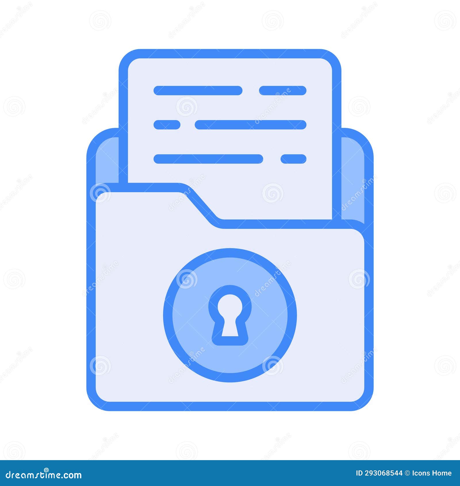 Secure Confidential File Folders, with Paper Documents Security Vector ... Secure Confidential File Folders, with Paper Documents Security Vector ...