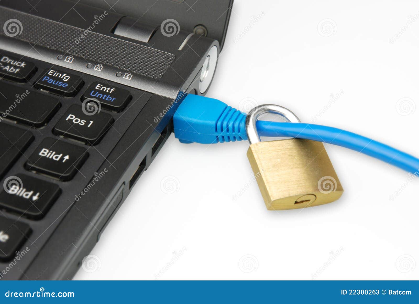 Secure connection stock image. Image of data, crime, computer - 22300263