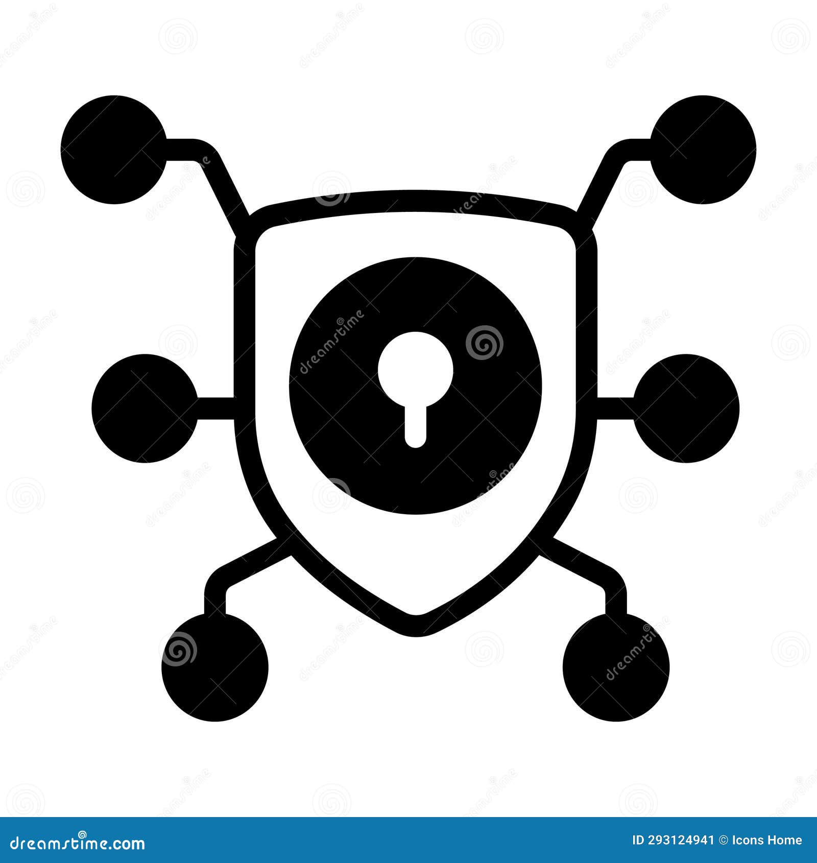 Secure Connection Icon, Encryption Information. Cyber Security Stock ...