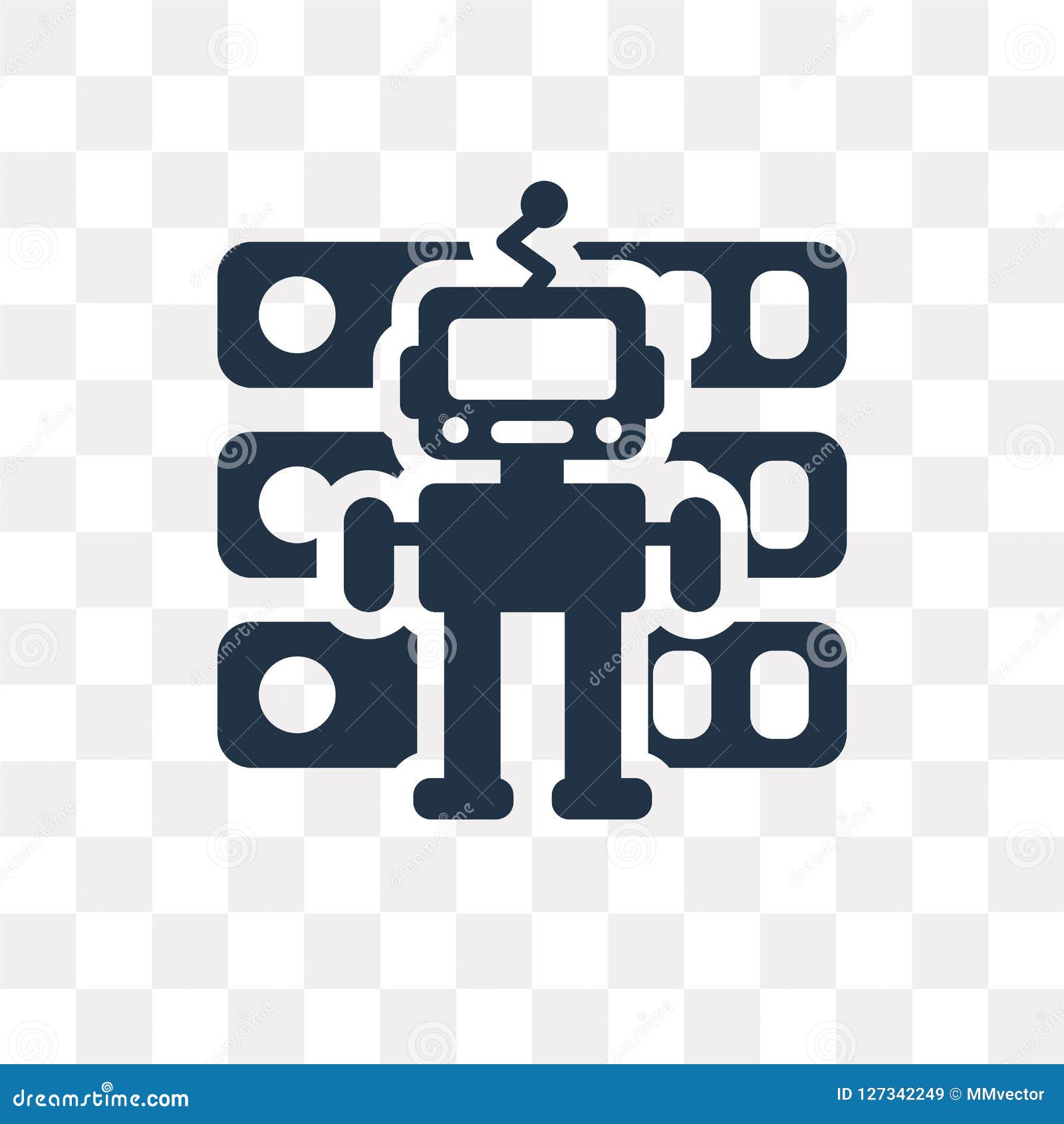 Secure Data Vector Icon Isolated on Transparent Background, Secure Data ...