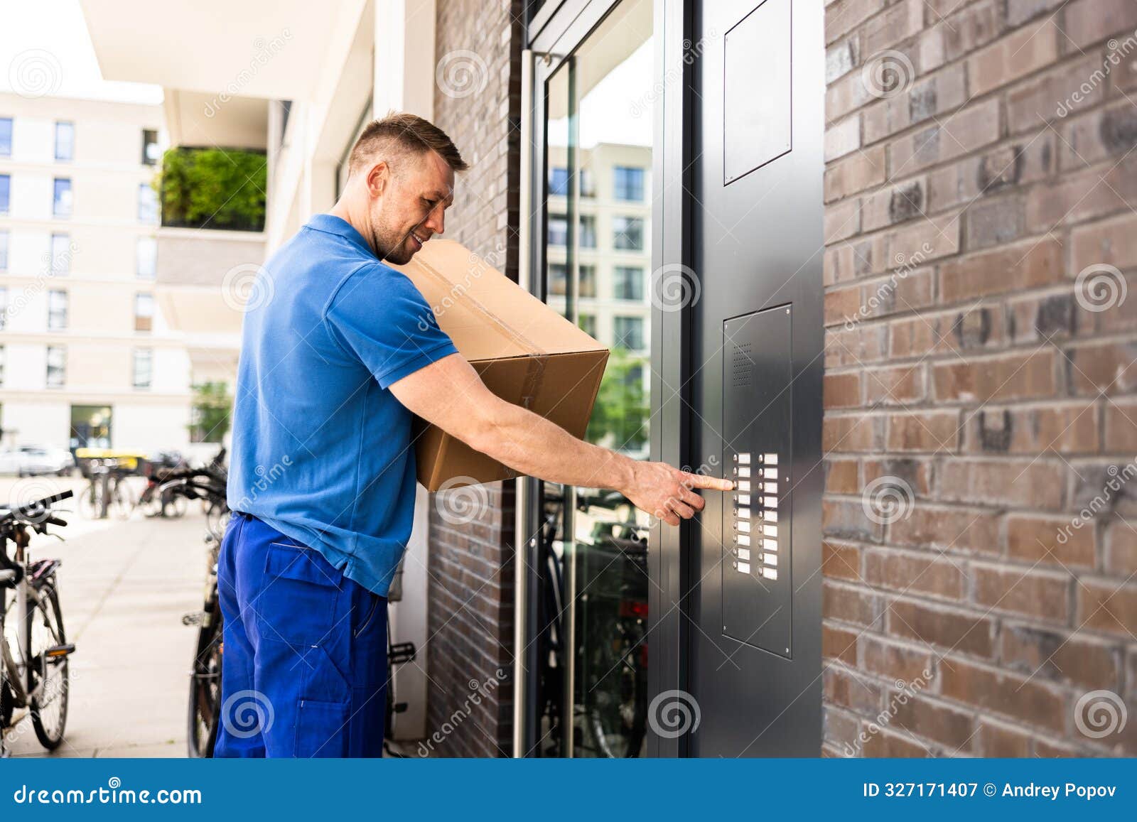 Secure Deliveries by Professional Courier Using Advanced Intercom ...