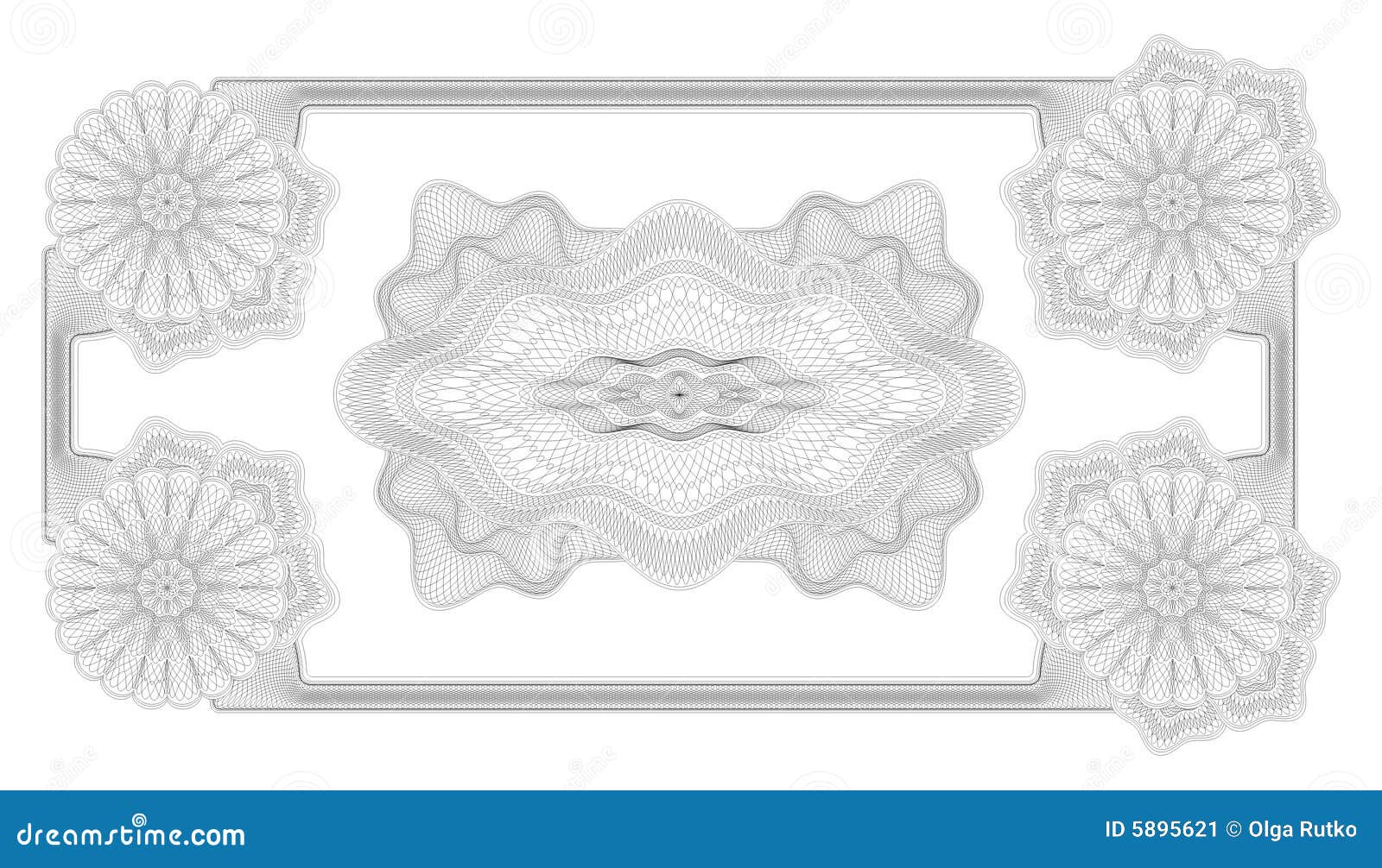 Secure Design Frame Vector #1 | CartoonDealer.com #8712604