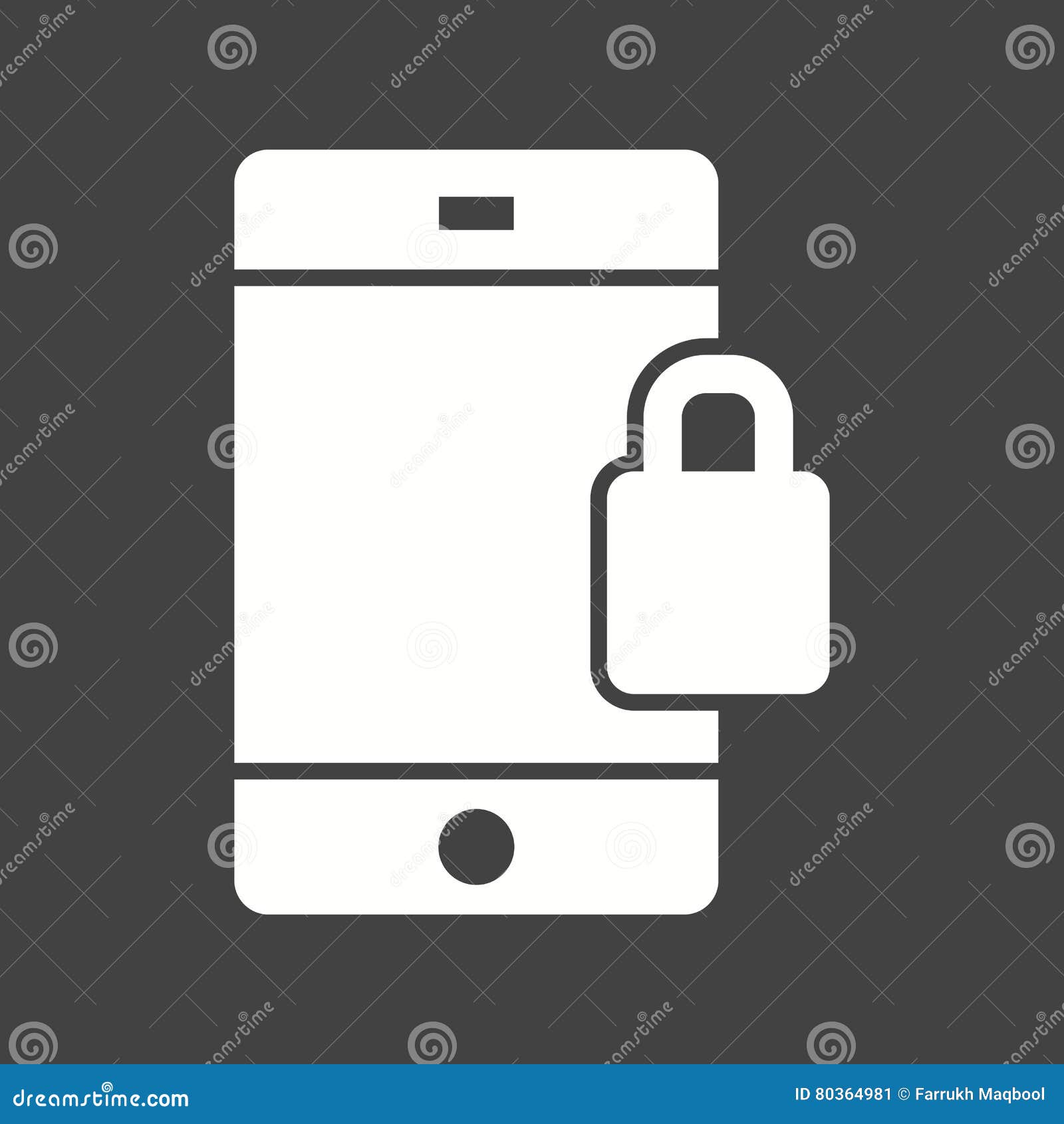 Secure Device stock vector. Illustration of remote, concept - 80364981