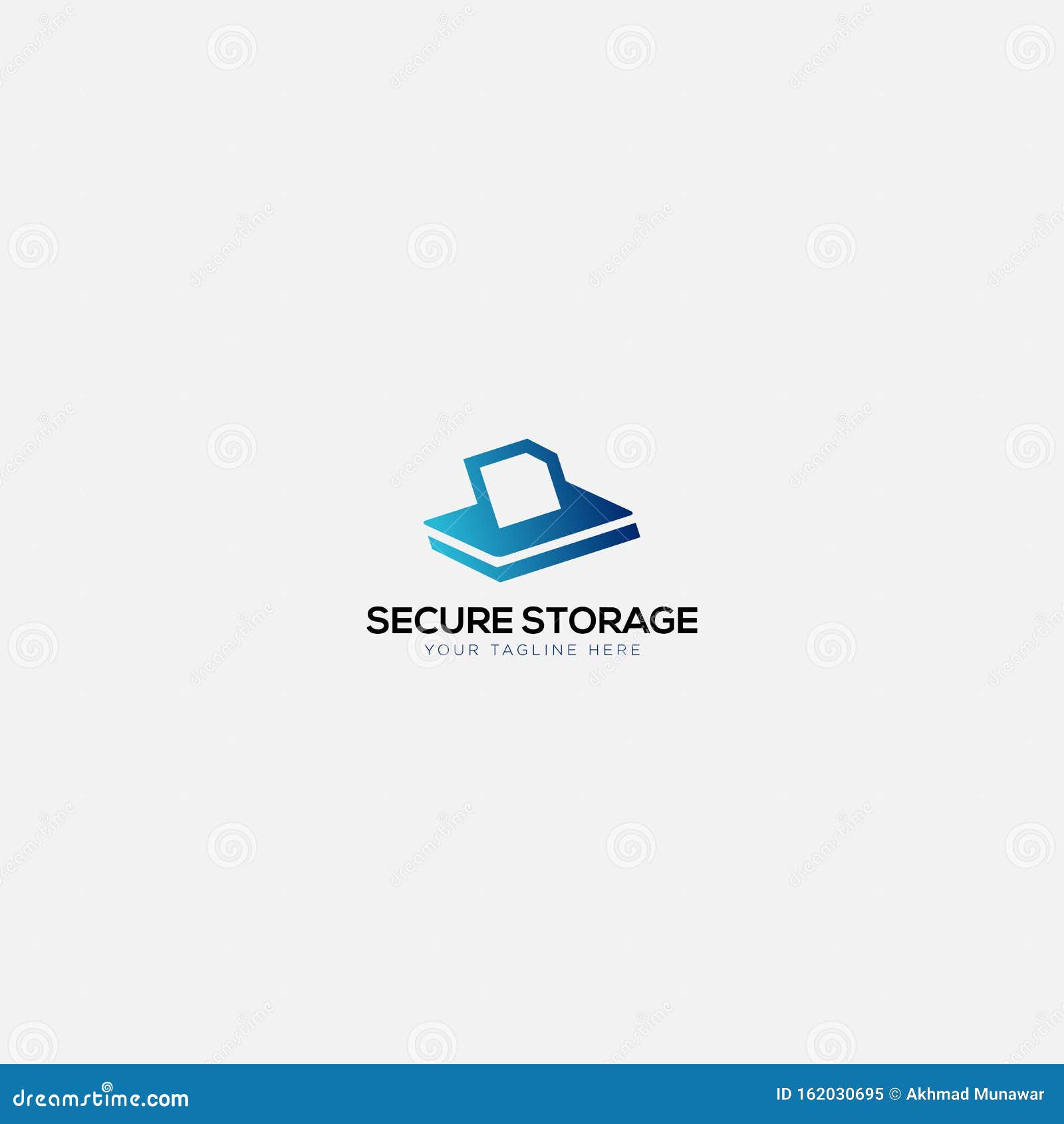 Secure Document Background Cartoon Vector | CartoonDealer.com #2398397