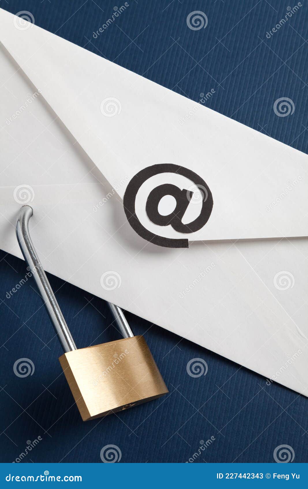 Secure E-Mail concept stock image. Image of technology - 227442343