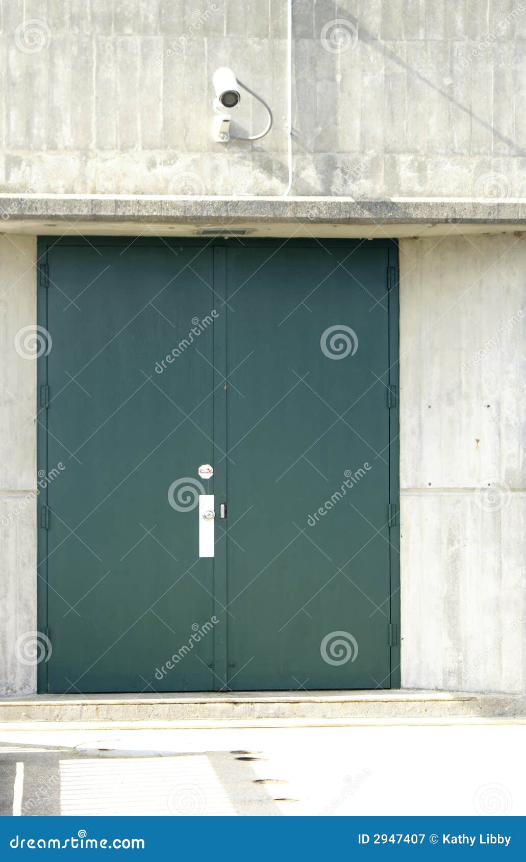 Secure Entrance stock image. Image of surveillance, door - 2947407