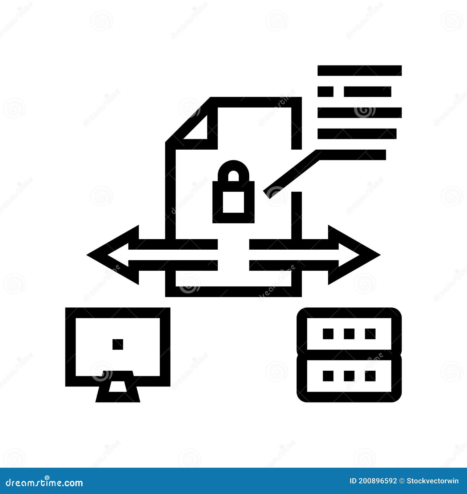 SFTP - Secure File Transfer Protocol Acronym, Technology Concept ...
