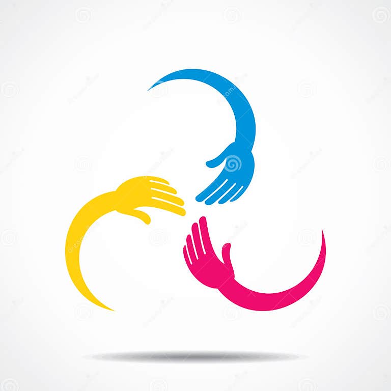 Secure hand symbol stock vector. Illustration of ecology - 33126798