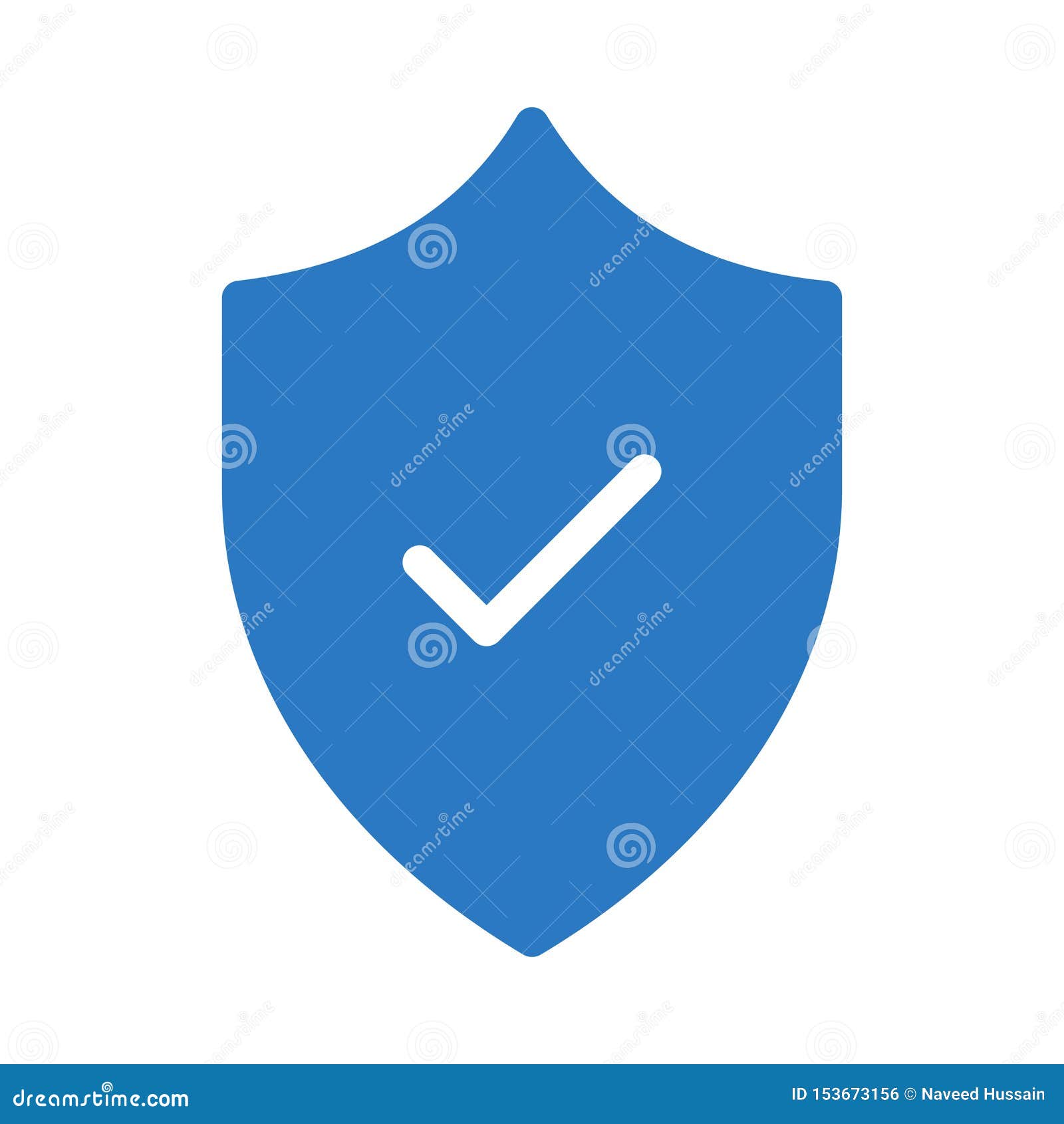 Secure Glyph Color Vector Icon Stock Vector - Illustration of brand ...