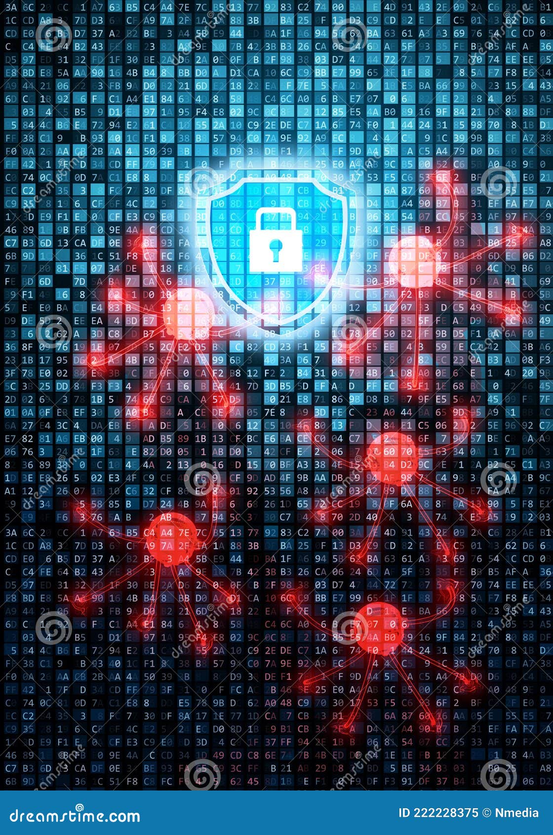 Internet Virus stock image. Image of communicate, cyber - 222228375