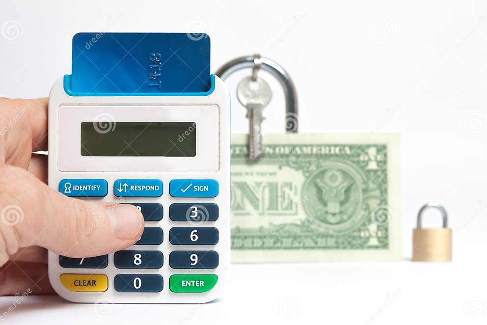 Secure internet banking stock image. Image of financial - 24535727