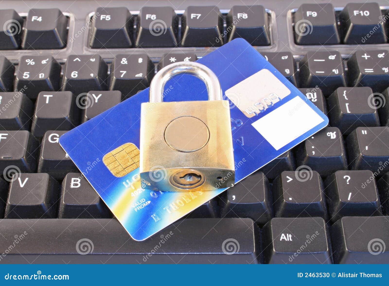 Secure Internet Shopping stock photo. Image of payment - 2463530