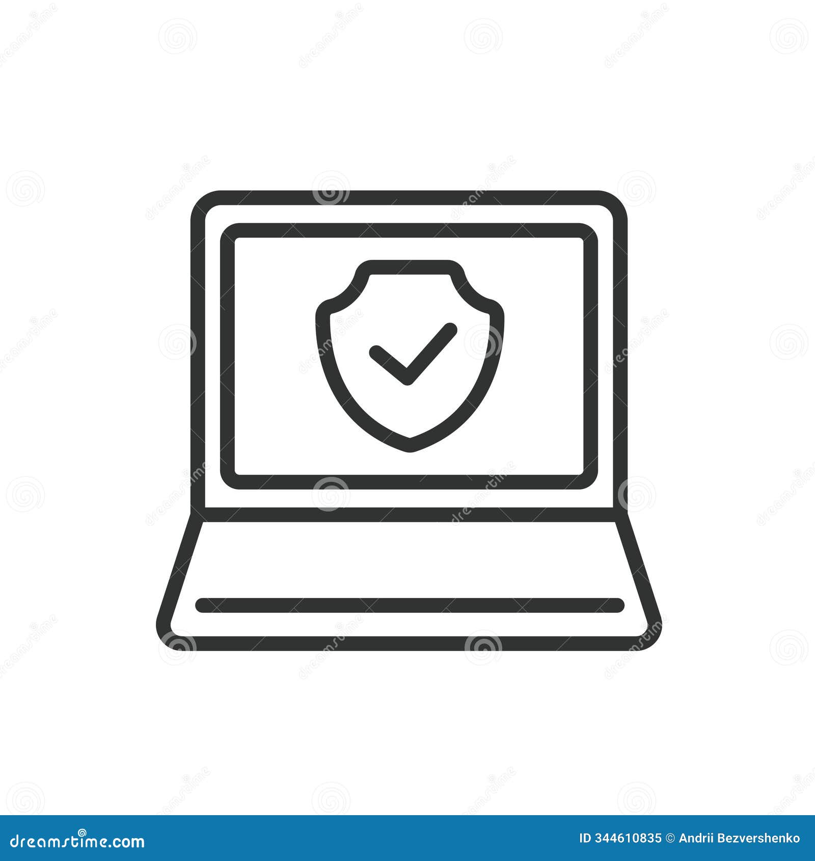 Security, Protection Modern Flat Design Icons And Pictograms Cartoon ...