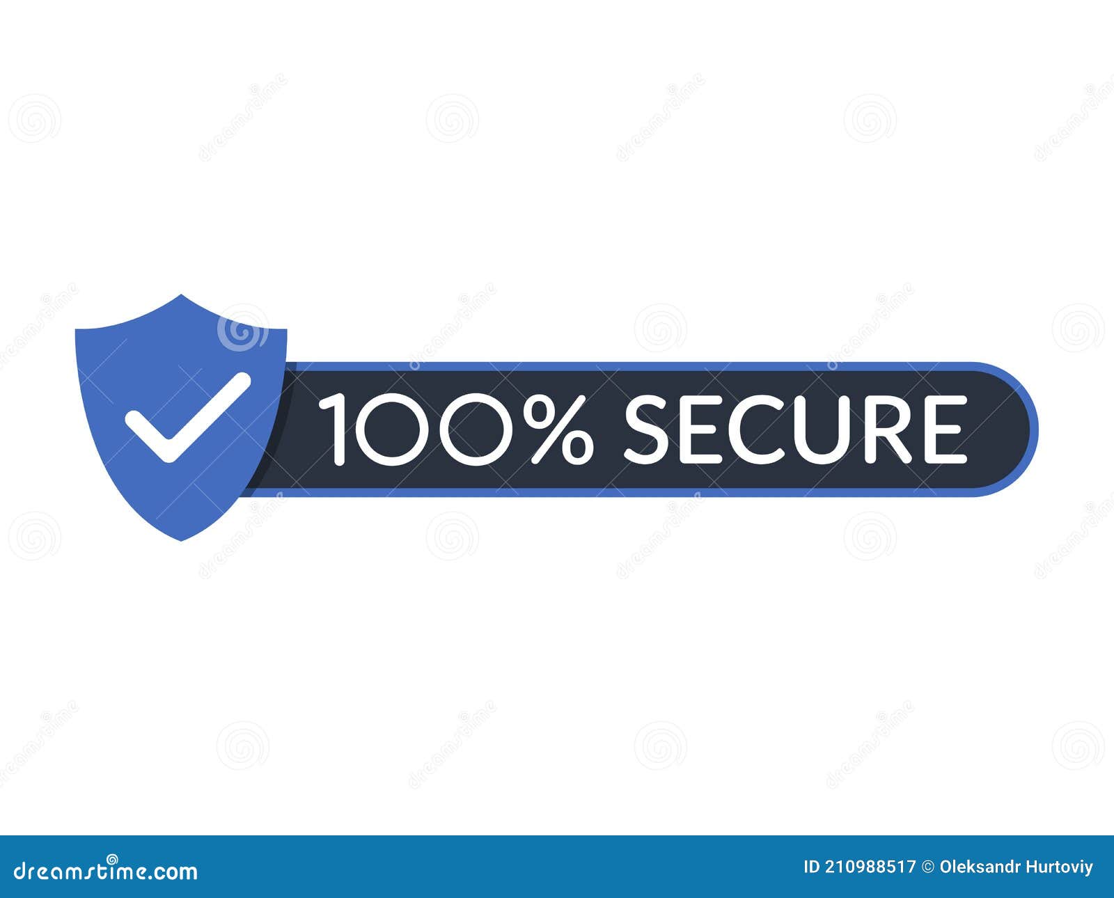 100 Secure Logo Icon. Template Design for Privacy Protection or ...