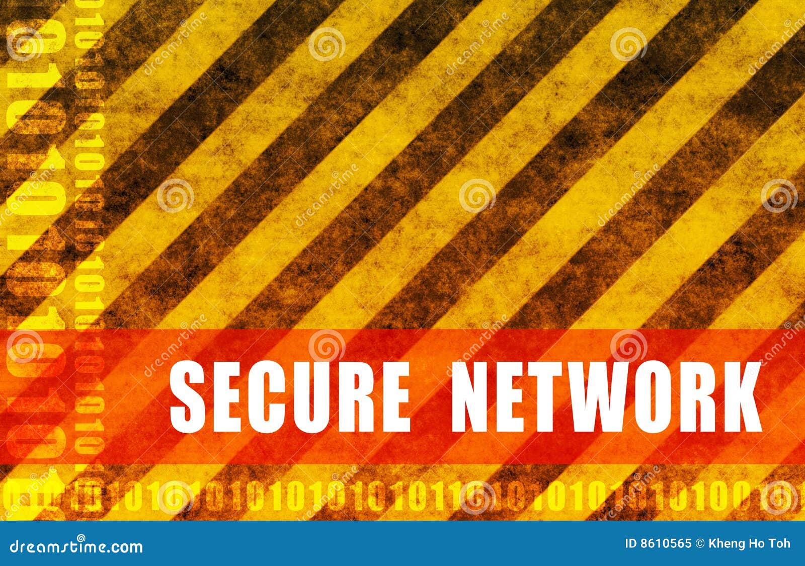 Secure Network stock illustration. Illustration of data - 8610565