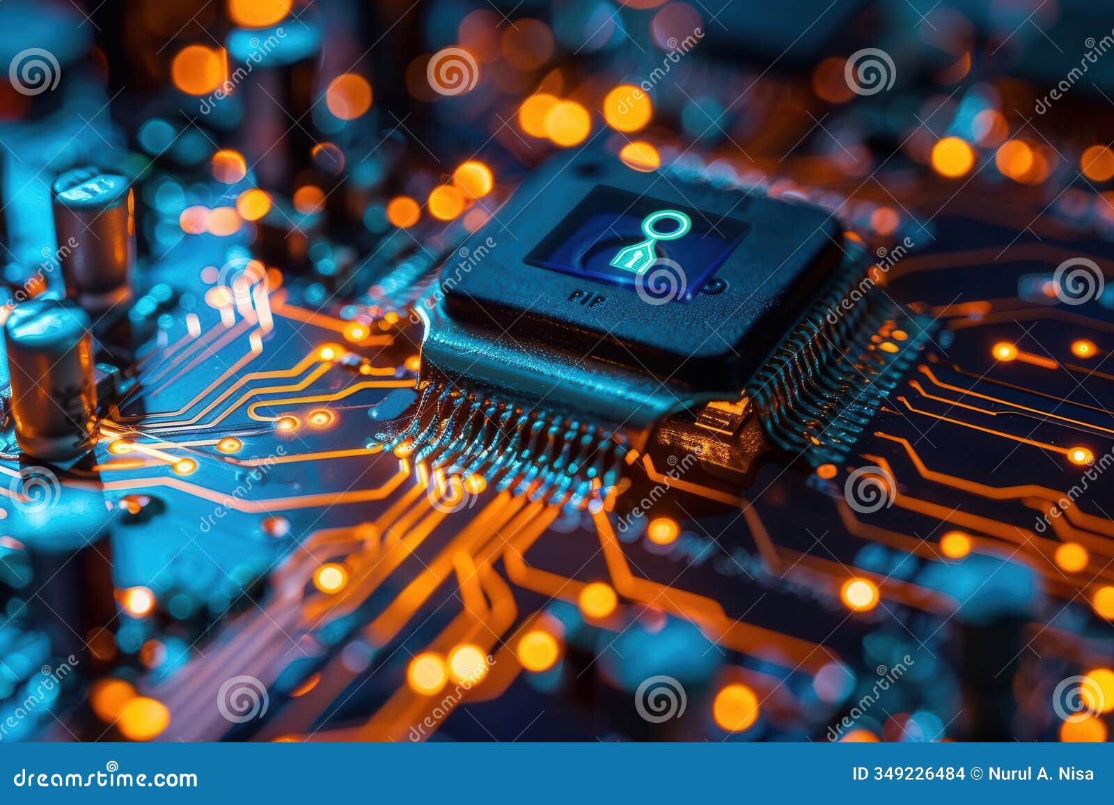 Secure Networking Infrastructure. Digital Security and Connection ...