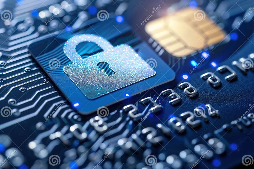 Secure Online Payment Concept. Cyber Security in Banking. Generative Ai ...