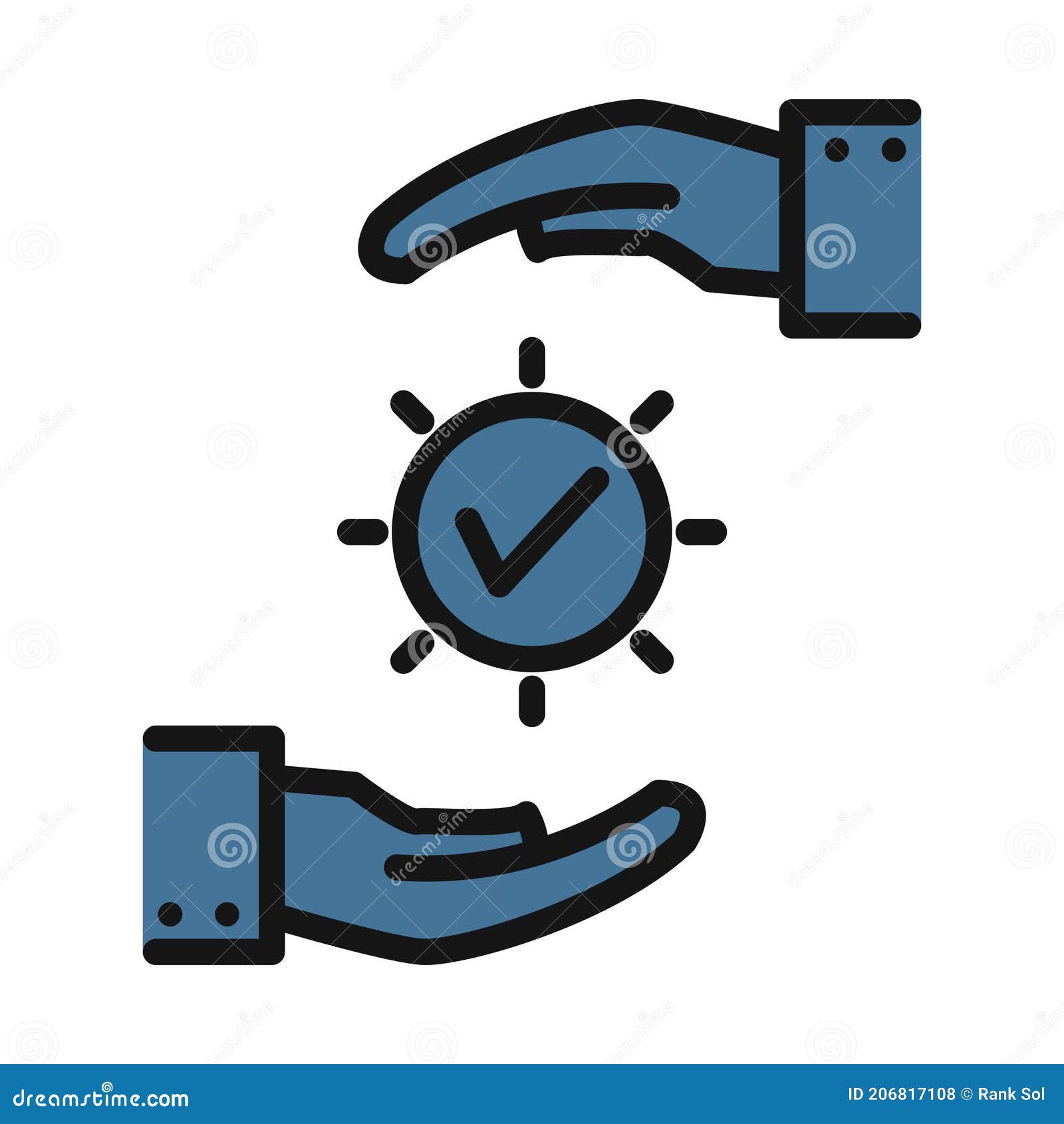 Secure Plan, Escape Plan Line Isolated Vector Icon Can Be Easily ...