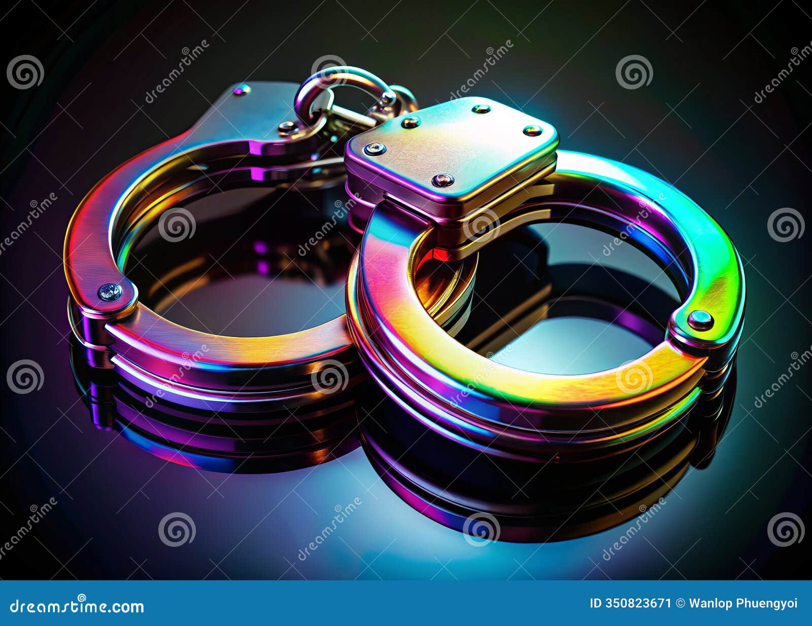 Secure Restraint Device Durable Steel Handcuffs for Law Enforcement and ...