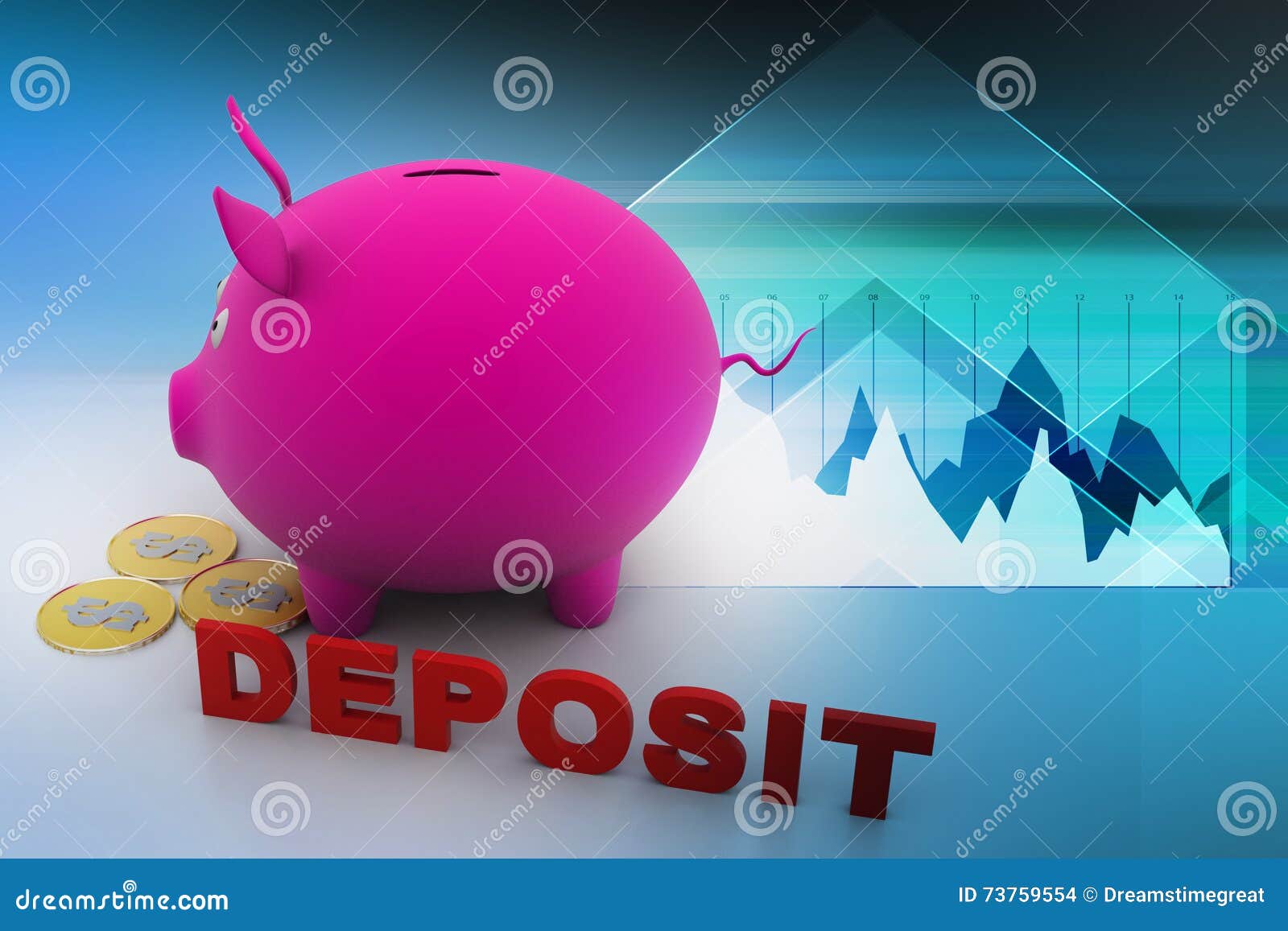 Secure savings concept stock illustration. Illustration of business ...