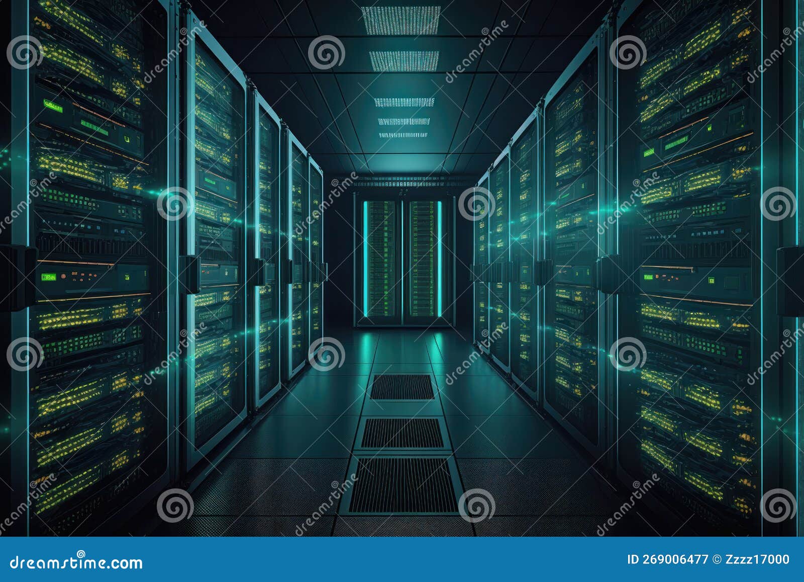 The Secure Server Rack The Heart Of Network Security Generative Ai