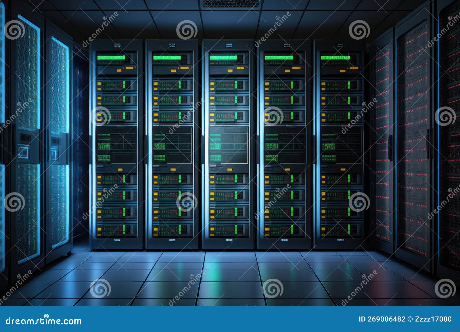 The Secure Server Rack The Heart Of Network Security Generative Ai