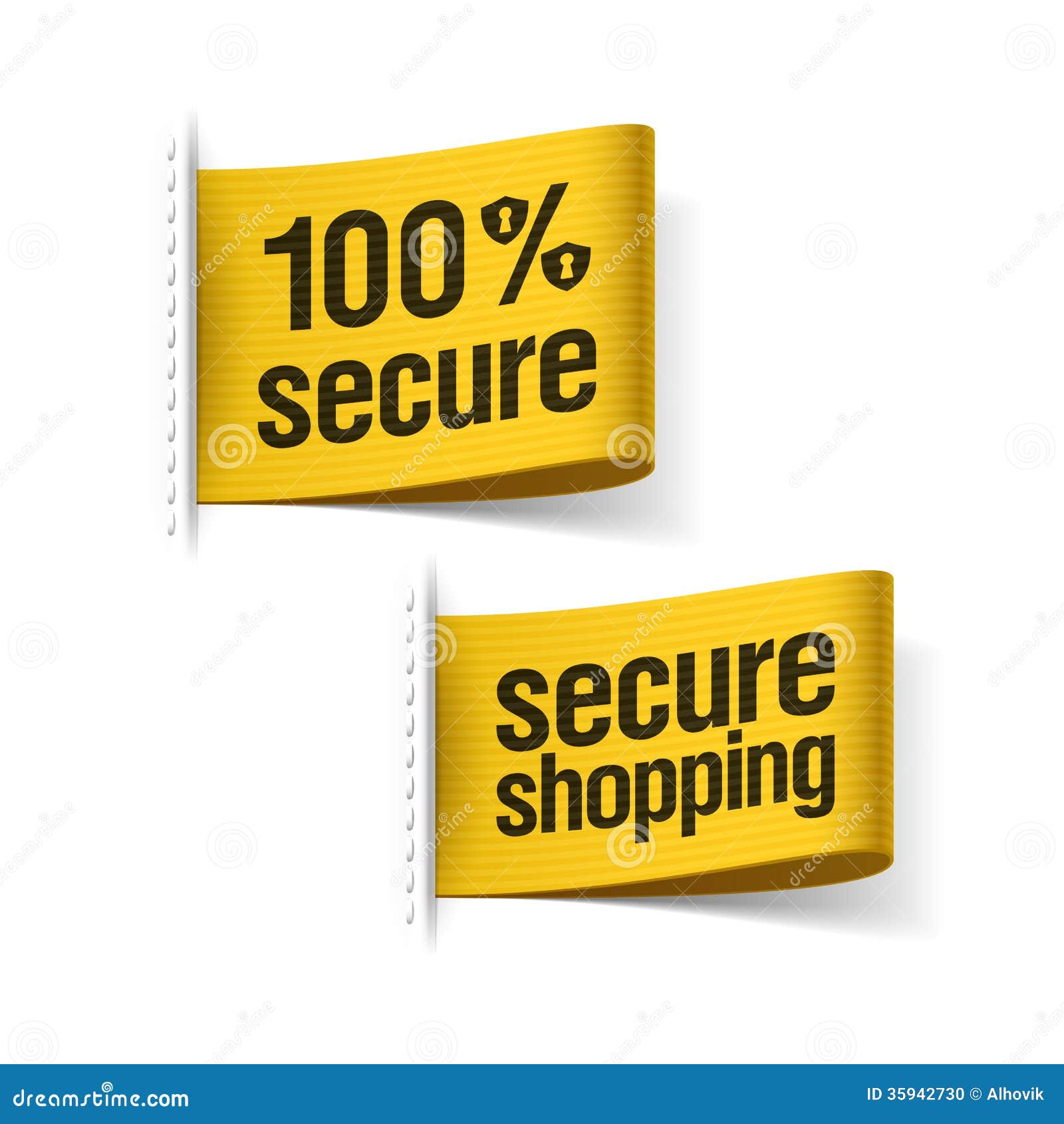100% Secure Shopping Picture. Image: 35942730