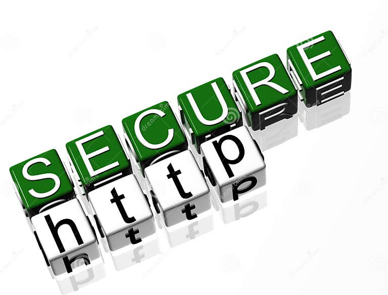 Secure Site http stock illustration. Illustration of credit - 16483642