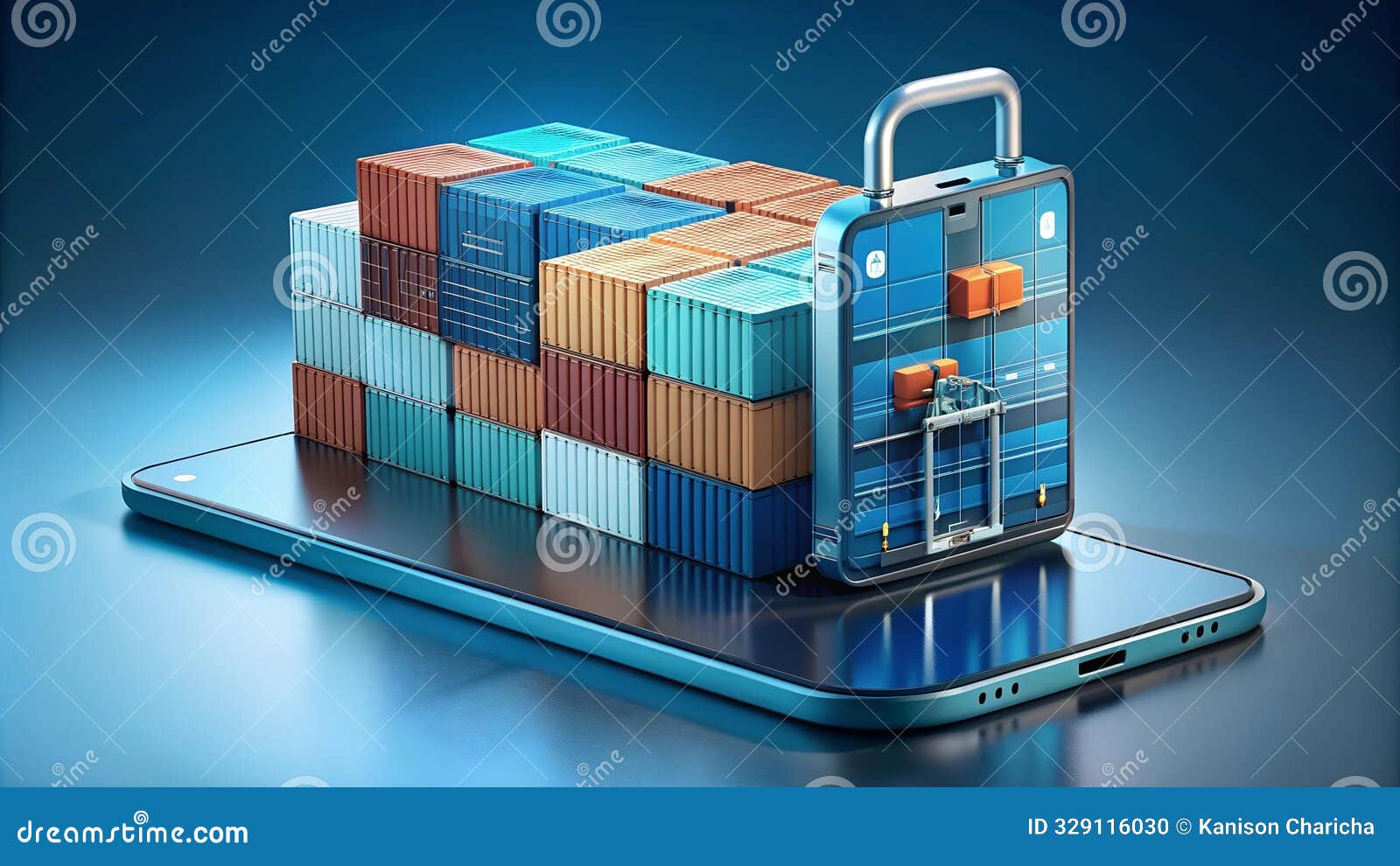 Secure Smartphone Data Containerization a Visual Representation of Protection Generative AI ...