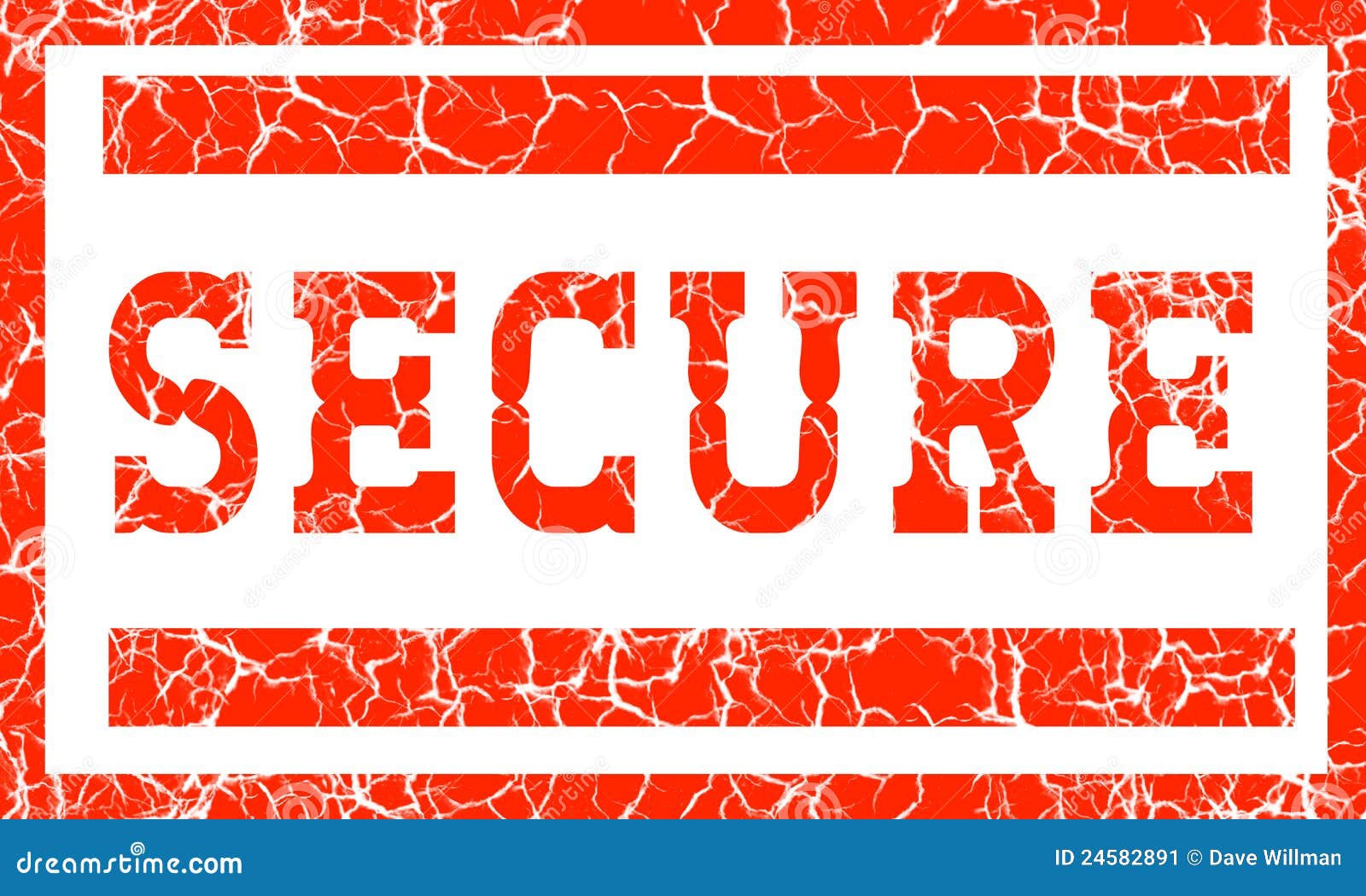 Secure stamp stock illustration. Illustration of background - 24582891