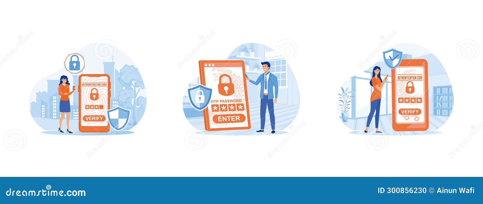 Secure Transaction.Digital Payment Transaction for Mobile App Stock ...