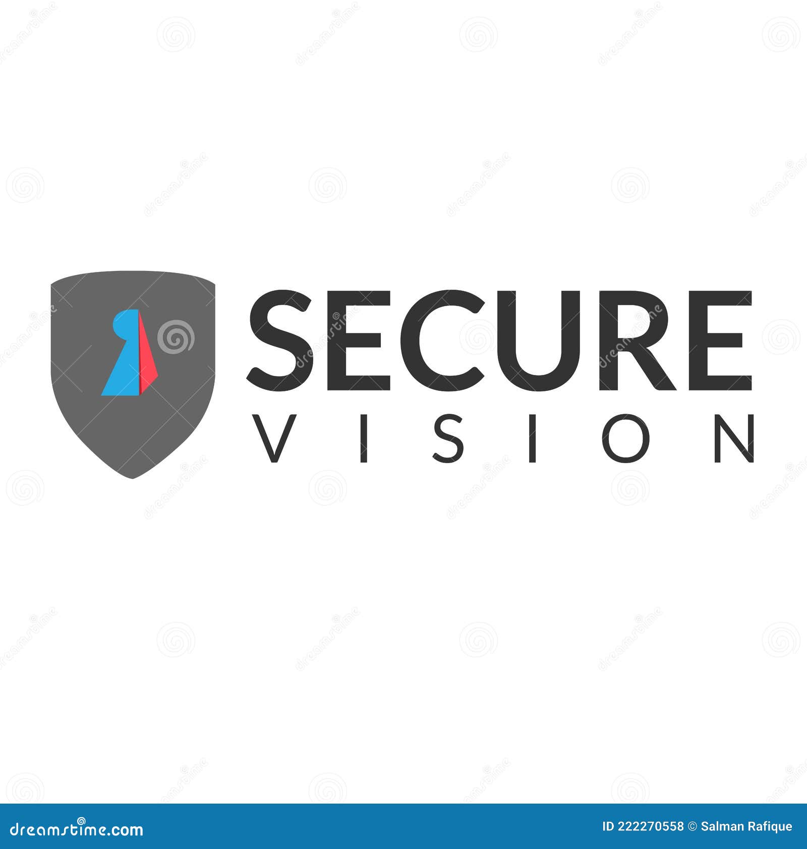 Secure Vision and Security Logo Design Inspiration with Diagram Element ...