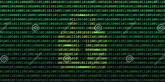 Secure Web Connection Binary Code With Lock Background Stock Vector 0385