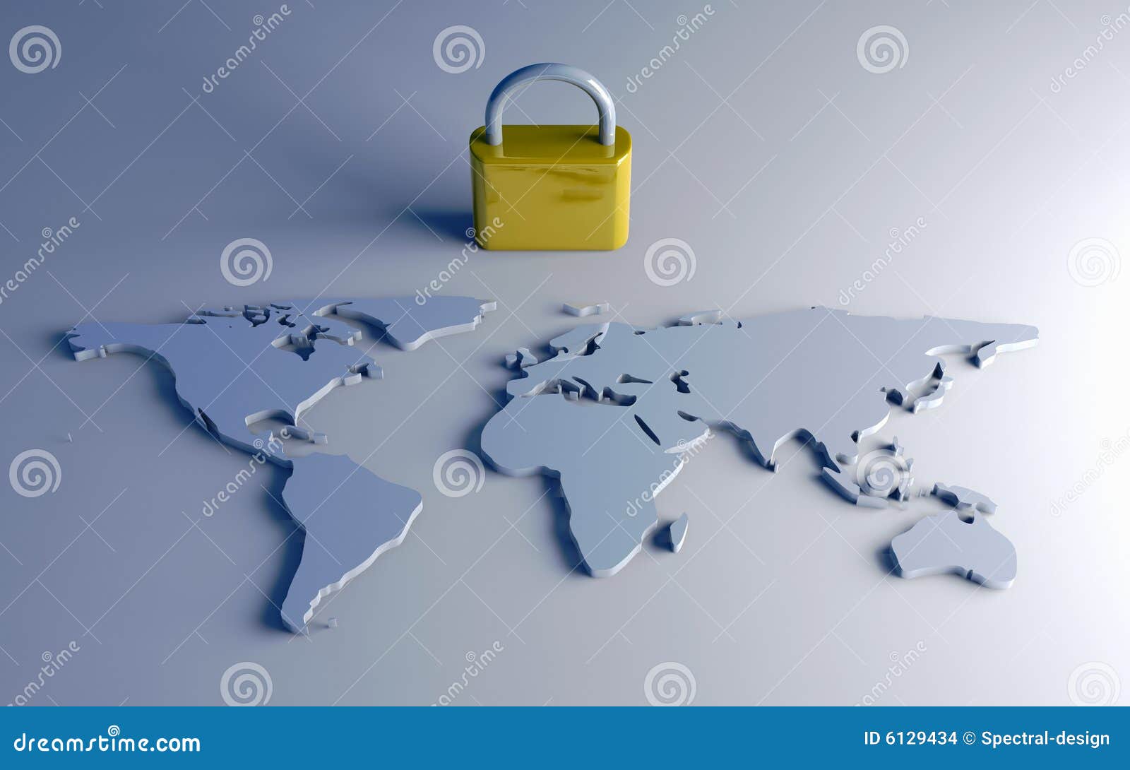 Secure World stock illustration. Illustration of china - 6129434