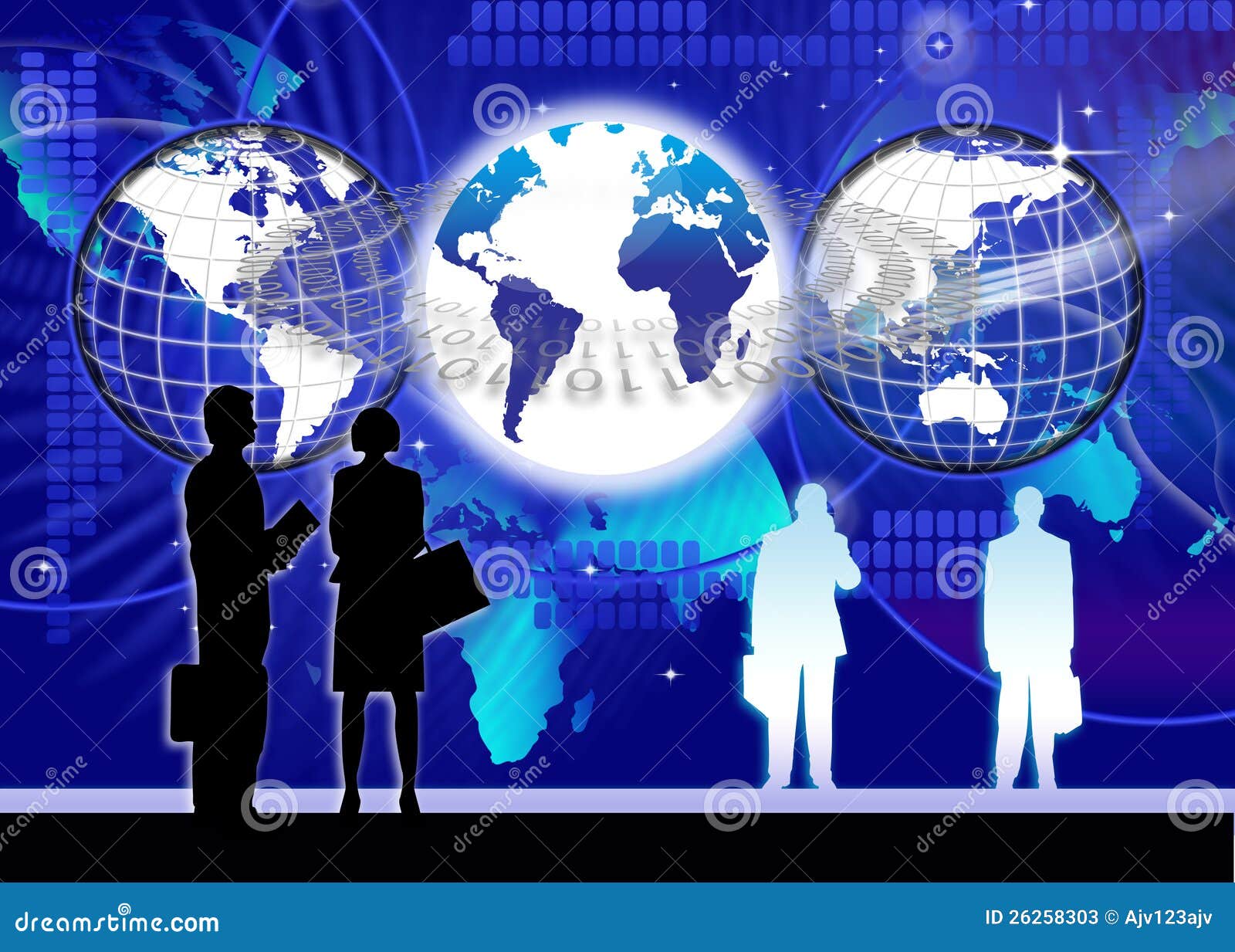 Secure World Technology stock illustration. Illustration of code - 26258303