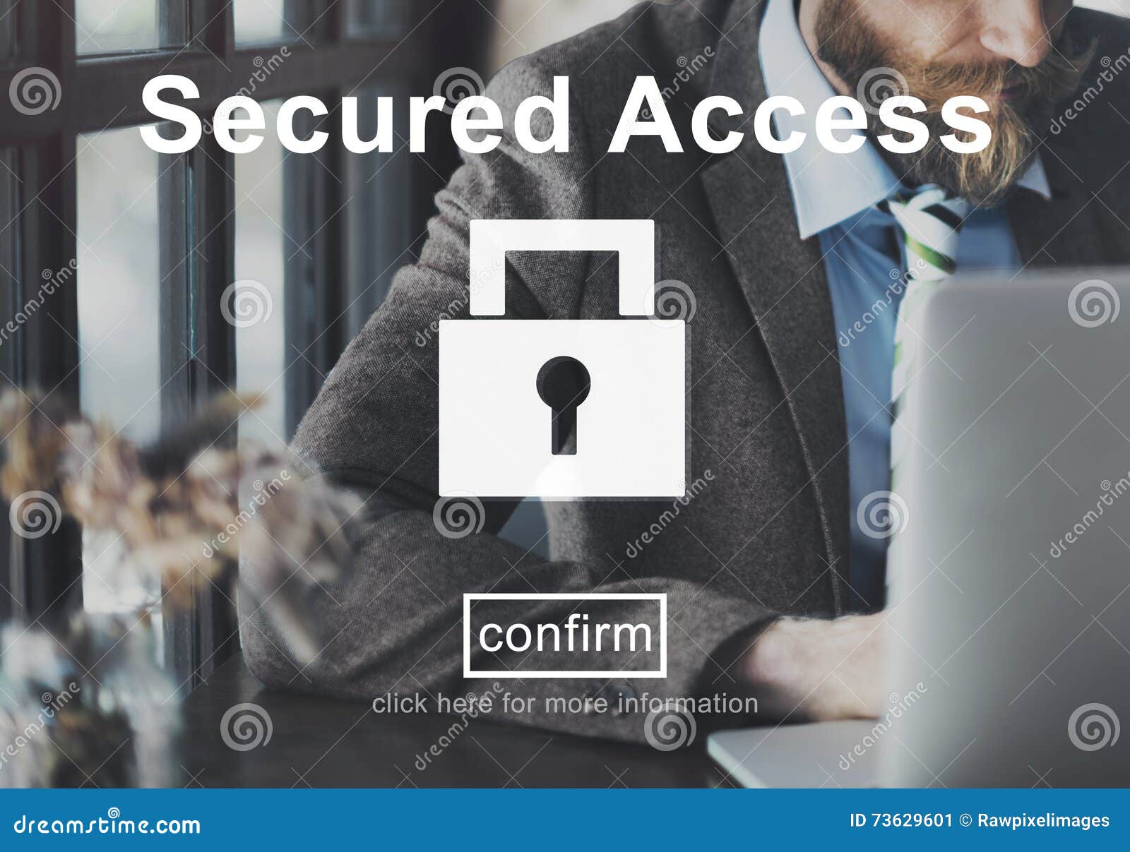 Secured Access Protection Security Safe Concept Stock Image - Image of ...
