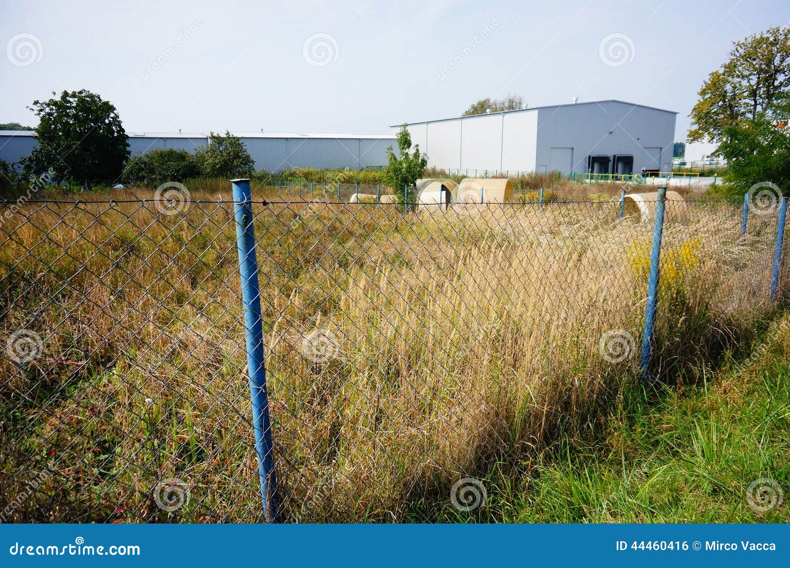 Secured area stock photo. Image of security, grassland - 44460416